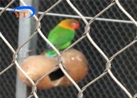 China Soft Macaw Aviary Wire Stainless Steel Rope Mesh Netting For Enclosure Fence for sale