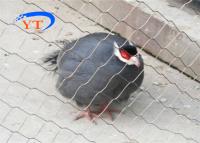 China Soft Macaw Aviary Wire Stainless Steel Rope Mesh Netting For Enclosure Fence for sale