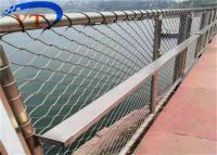 China Inox Architectural Wire Mesh Fencing Outdoor 316L X Tend Balustrade Wire Mesh for sale