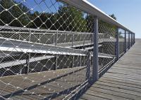 China Inox Architectural Wire Mesh Fencing Outdoor 316L X Tend Balustrade Wire Mesh for sale