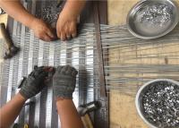 China Flexible Handwoven 2.4mm Stainless Steel Knotted Rope Mesh In Zoo Netting for sale