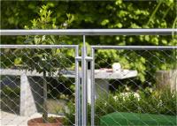 China Inox Architectural Wire Mesh Fencing Outdoor 316L X Tend Balustrade Wire Mesh for sale