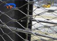 China High Tensile Stair Railing Stainless Steel Ferrule Rope Mesh For Guard Rail Fence for sale