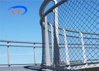 China 1.5mm 316l Balustrade Cable Mesh Flexible Infill 50mm Galvanised Wire Netting for sale