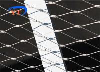 China High Tensile Stair Railing Stainless Steel Ferrule Rope Mesh For Guard Rail Fence for sale