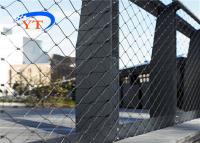 China Safety Anti Falling Deck Railing Rope Wire Mesh For Architecture Bridge Stairway for sale