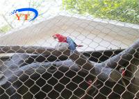 China SS304 Zoo Wire Mesh Corrosion Resistance 4.0mm Stainless Steel Wire Rope Woven Mesh for sale