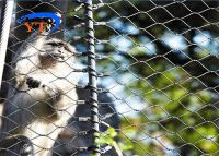 China 316 Flexible Galvanized Diamond Wire Mesh For Animal Enclosures 7x19  1.2mm for sale