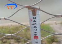 China 2.0mm Stainless Steel Rope Mesh Flexible Protection Safety Net Balustrade Cable Webnet for sale