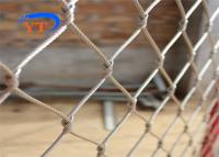 China Recyclable Stainless Steel Woven Wire Mesh 30x30mm For Bird Cages 7x19 for sale