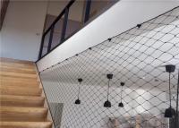 China Staircase Expanded Metal Wire Mesh AISI 304 316 Inox Cable Wire Mesh With Sleeves for sale