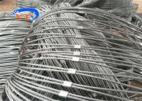 China Climber Plant Trellis 1.5mm Flexible Stainless Steel Cable Mesh Metal For Green Wall for sale