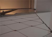 China Architectural Inox Wire Mesh Decoration 3.0mm 40mm Stainless Steel Cable Mesh 316l for sale
