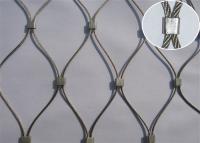 China 7x19 Balcony Ss Rope Mesh 40x40mm 60 Degree Angle for sale