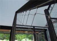 China 316 Grade Stainless Rope Mesh Railing Fillings For Bridge Safety for sale
