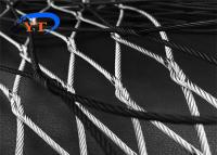 China Ss316l 7*7 Stainless Steel Knotted Rope Mesh High Strength Cable Systerm for sale
