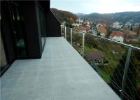 China Custom Handrails Balustrade Stainless Steel Wire Rope Mesh 1.2mm For Architecture for sale