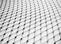 China Security 1*1m Stainless Steel Rope Mesh High Tensile Zoo Enclosure For Bird Aviary Cages for sale