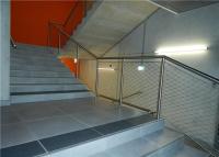 China Flexibility 2.0mm Ss Rope Mesh Outdoor Swimming Pool Fence Panel Stairs Platforms for sale