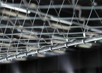 China Ferruled Zoo Wire Mesh 3.2mm Stainless Steel Bird Cage Wire 30x30mm for sale