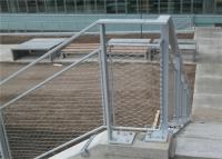 China 316 Grade Stainless Rope Mesh Railing Fillings For Bridge Safety for sale