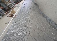China Interior Exterior 316l 7x7 Ss Rope Mesh For Architecture Handrail Infill for sale