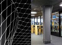 China Ss 304 316 Stainless Steel Rope Mesh Acid Resisting For Staircase for sale
