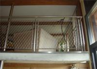 China Inox Cable Stainless Steel Rope Wire Mesh For Railing Balustrade Fence Panels 200mm for sale