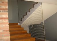 China Decorative Safety 1.6mm Stainless Steel Knotted Rope Mesh Handrail Deck Railing for sale