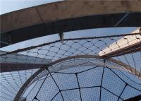 China Soft Customization Webnet Stainless Steel Mesh Build Guardrail For Protect Network for sale