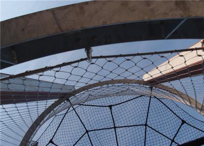 China Soft Customization Webnet Stainless Steel Mesh Build Guardrail For Protect Network for sale