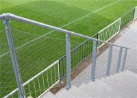 China 5mm Stainless Steel Diamond Wire Mesh 304 304L 316 316L Perforated Mesh Balustrade for sale