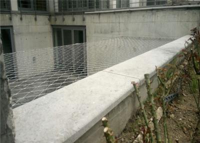 China Sturdy Tensile 7 X 19 Stainless Steel Ferrule Rope Mesh Stair Railing Infill for sale