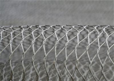 China Pliability 7x7 Aviary Wire Mesh SUS 316 Stainless Steel Cable Webnet 30x30mm for sale