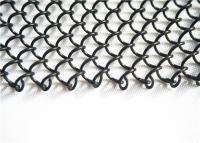 China Fashionable Metal Coil Drapery 1.6mm Hanging Metal Mesh Curtains Dividers for sale