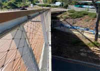 China Diamond X Tend Cable Mesh 316L Balustrade Infill Panels Mesh for sale