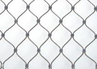 China Durable Zoo 304 Stainless Steel Mesh Wire Rope Mesh 25x25mm for sale