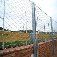 China 60x60mm Inox Wire Mesh Eye Size Stainless Steel Mesh Net 316L for sale