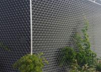 China Outdoor Custom Decortaive 3.0mm Stainless Steel Rope Mesh Green Wall Cable Network Plant Climbing for sale