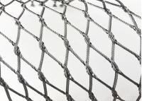 China 7*7 7*19 Stainless Steel Rope Mesh Rustless Antioxidant Zoo Net For Animal Cages for sale