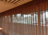 China Hotel Morden Metal Coil Drapery 1.5mm Metal Mesh Shower Curtain Dividers 8x8mm for sale