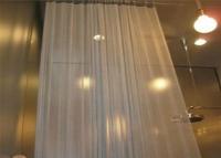 China Hotel Morden Metal Coil Drapery 1.5mm Metal Mesh Shower Curtain Dividers 8x8mm for sale