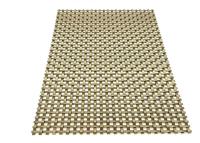 China 17.5mm Architectural Woven Wire Mesh Facades Perforated Metal Mesh Screen 1.5mm for sale