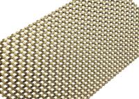 China 17.5mm Architectural Woven Wire Mesh Facades Perforated Metal Mesh Screen 1.5mm for sale