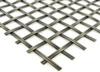 China Modern Bronze Decorative Steel Wire Mesh For Cabinets 50mm 4mm for sale
