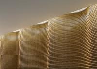 China Modern Bronze Decorative Steel Wire Mesh For Cabinets 50mm 4mm for sale