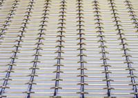China SS304 Custom Aluminum Decorative Wire Mesh Grilles 1.5mm For Curtain Wall for sale