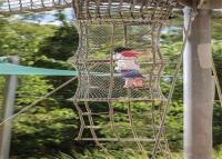 China 304 316 Guardrail Stainless Steel Knotted Rope Mesh Type Flexible For Safety Nets for sale