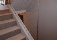 China 2.0mm 60*105mm Stainless Steel Ferrule Rope Mesh Stairs Railing High Strength for sale