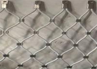 China Diamond Zoo Enclosure Wire Rope Mesh 25x25mm For Animal Cages for sale